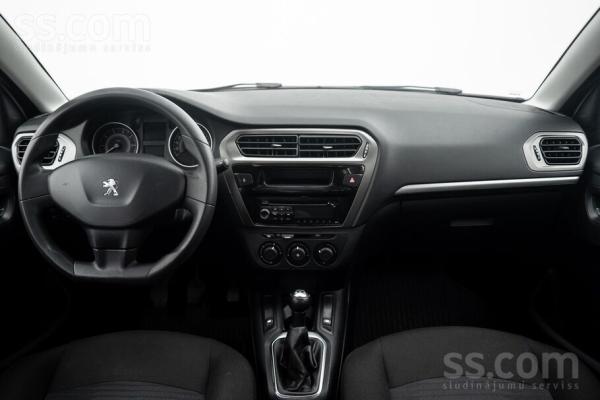 White Peugeot 301 2014 in Tallinn, with an engine capacity of 1.20 L and mileage of 104 thousand km for 3499 €, photo 2 on AUTOMOTO.COM.LV
