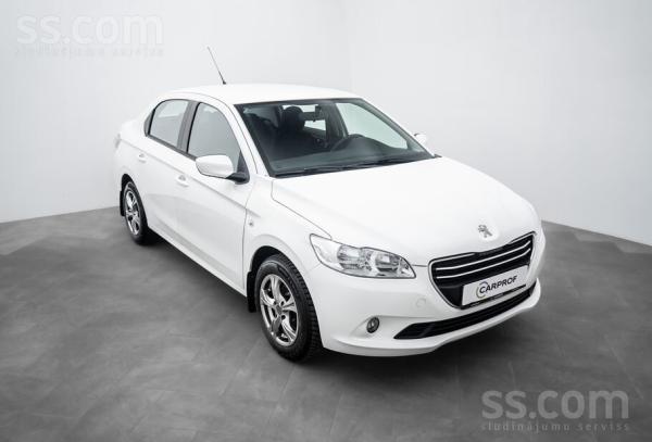 White Peugeot 301 2014 in Tallinn, with an engine capacity of 1.20 L and mileage of 104 thousand km for 3499 €, photo 5 on AUTOMOTO.COM.LV