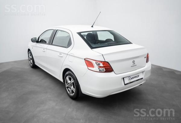 White Peugeot 301 2014 in Tallinn, with an engine capacity of 1.20 L and mileage of 104 thousand km for 3499 €, photo 7 on AUTOMOTO.COM.LV