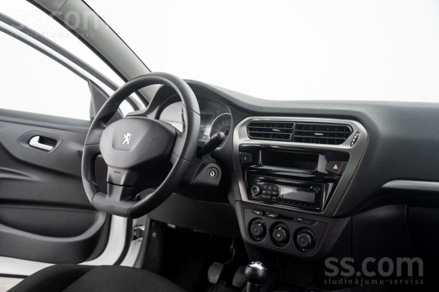 Balts Peugeot 301 2014 Tallina, ar dzinēja tilpumu 1.20 L un nobraukumu 104 tūkst. km par 3499 €, foto 13 vietnē AUTOMOTO.COM.LV