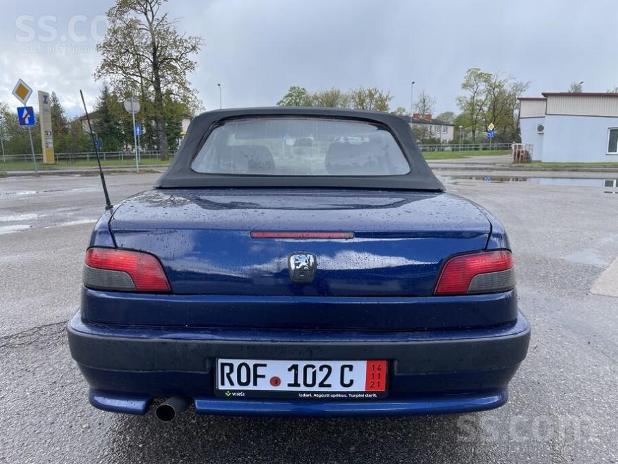 Blue Peugeot 306 2002 in Balvi, with an engine capacity of 1.60 L and mileage of 209 thousand km for 1100 €, photo 5 on AUTOMOTO.COM.LV