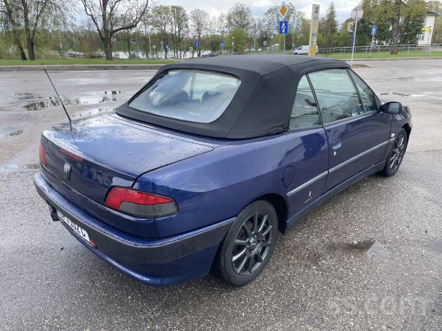 Blue Peugeot 306 2002 in Balvi, with an engine capacity of 1.60 L and mileage of 209 thousand km for 1100 €, photo 6 on AUTOMOTO.COM.LV