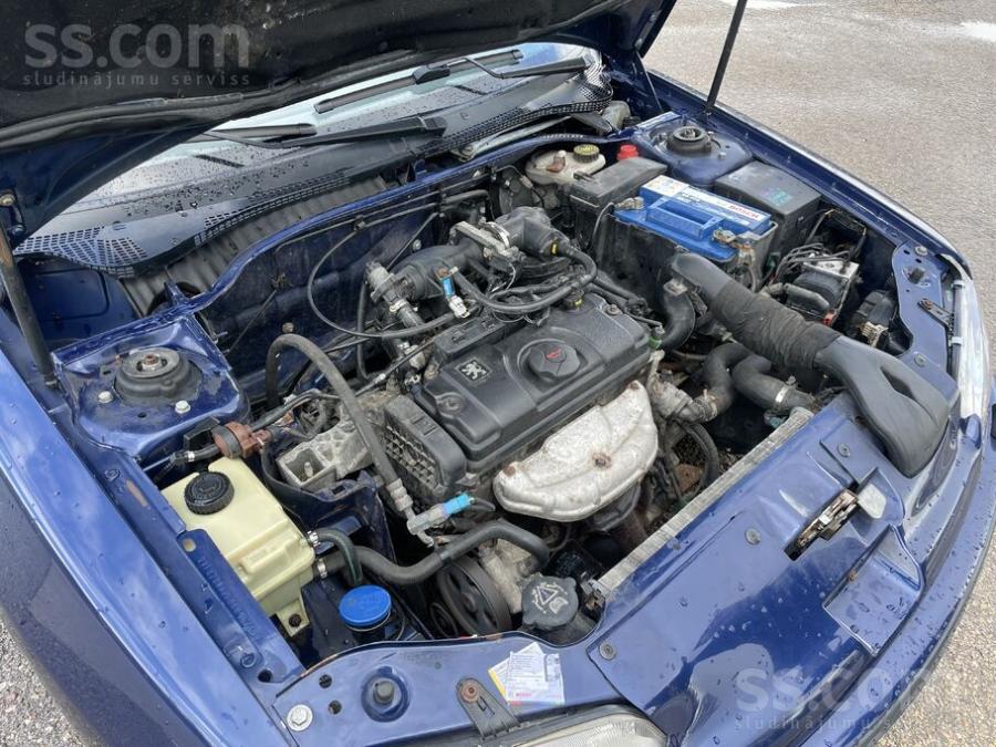 Blue Peugeot 306 2002 in Balvi, with an engine capacity of 1.60 L and mileage of 209 thousand km for 1100 €, photo 21 on AUTOMOTO.COM.LV