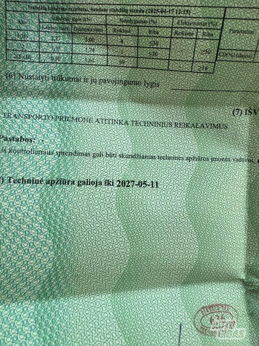 Серый Пежо 306 2000 в Шяуляй, объемом двигателя 2.00 л и пробегом 260 тыс. км за 750 €, фото 14 на AUTOMOTO.COM.LV