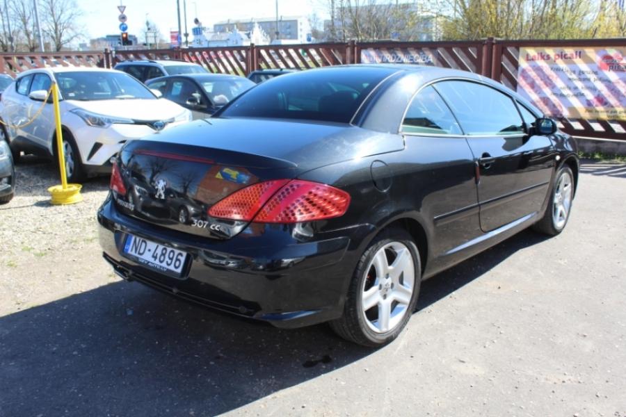 Black Peugeot 307 2004 in Riga, with an engine capacity of 2.00 L and mileage of 241 thousand km for 3050 €, photo 17 on AUTOMOTO.COM.LV