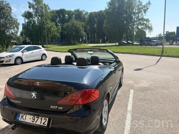 Черный Пежо 307 2004 в Талси, объемом двигателя 1.60 л и пробегом 194 тыс. км за 1750 €, фото 2 на AUTOMOTO.COM.LV