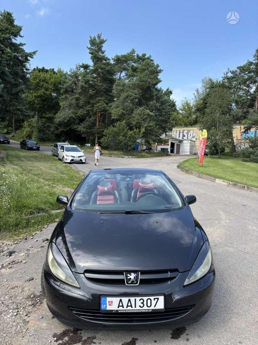 Melns Peugeot 307 2004 Viļņa, ar dzinēja tilpumu 2.00 L un nobraukumu 220 tūkst. km par 2200 €, foto 3 vietnē AUTOMOTO.COM.LV