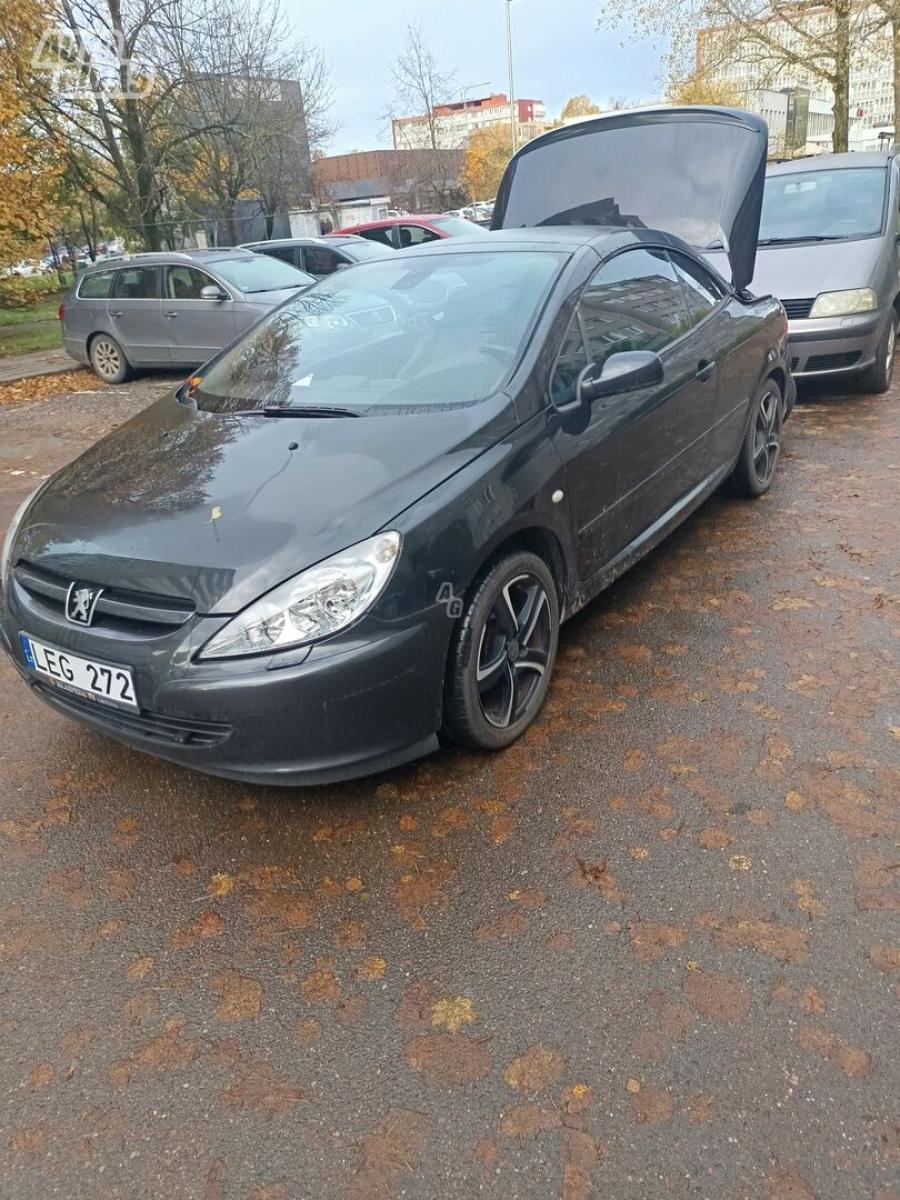 Black Peugeot 307 2005 in Klaipeda, with an engine capacity of 2.00 L and mileage of 214 thousand km for 1499 €, photo 13 on AUTOMOTO.COM.LV
