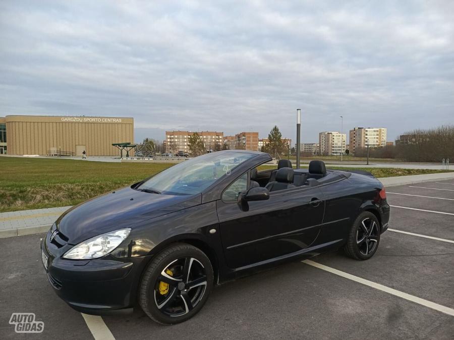 Black Peugeot 307 2005 in Klaipeda, with an engine capacity of 2.00 L and mileage of 210 thousand km for 1850 €, photo 5 on AUTOMOTO.COM.LV