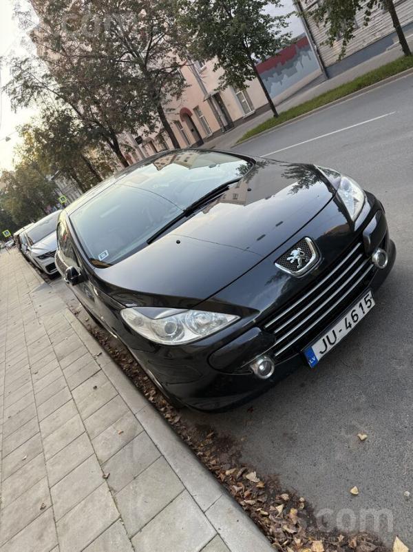 Black Peugeot 307 2005 in Riga, with an engine capacity of 2.00 L and mileage of 222 thousand km for 2200 €, photo 9 on AUTOMOTO.COM.LV