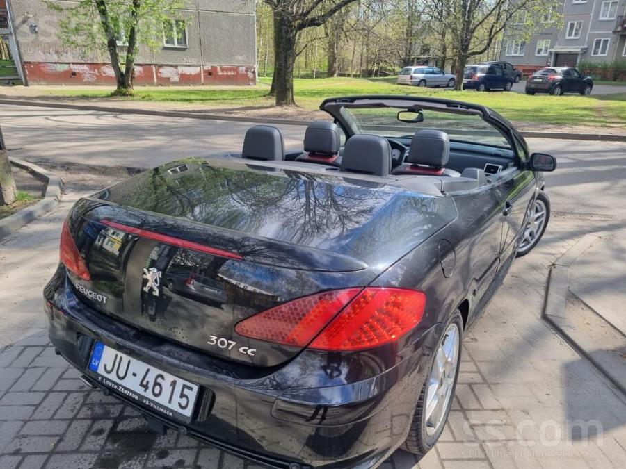 Melns Peugeot 307 2005 Rīga, ar dzinēja tilpumu 2.00 L un nobraukumu 222 tūkst. km par 2200 €, foto 5 vietnē AUTOMOTO.COM.LV