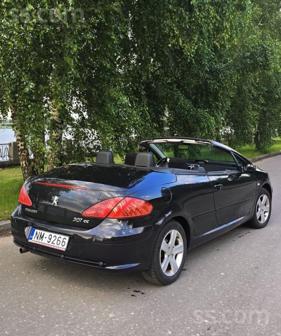 Melns Peugeot 307 2005 Rīga, ar dzinēja tilpumu 2.00 L un nobraukumu 188 tūkst. km par 2300 €, foto 4 vietnē AUTOMOTO.COM.LV