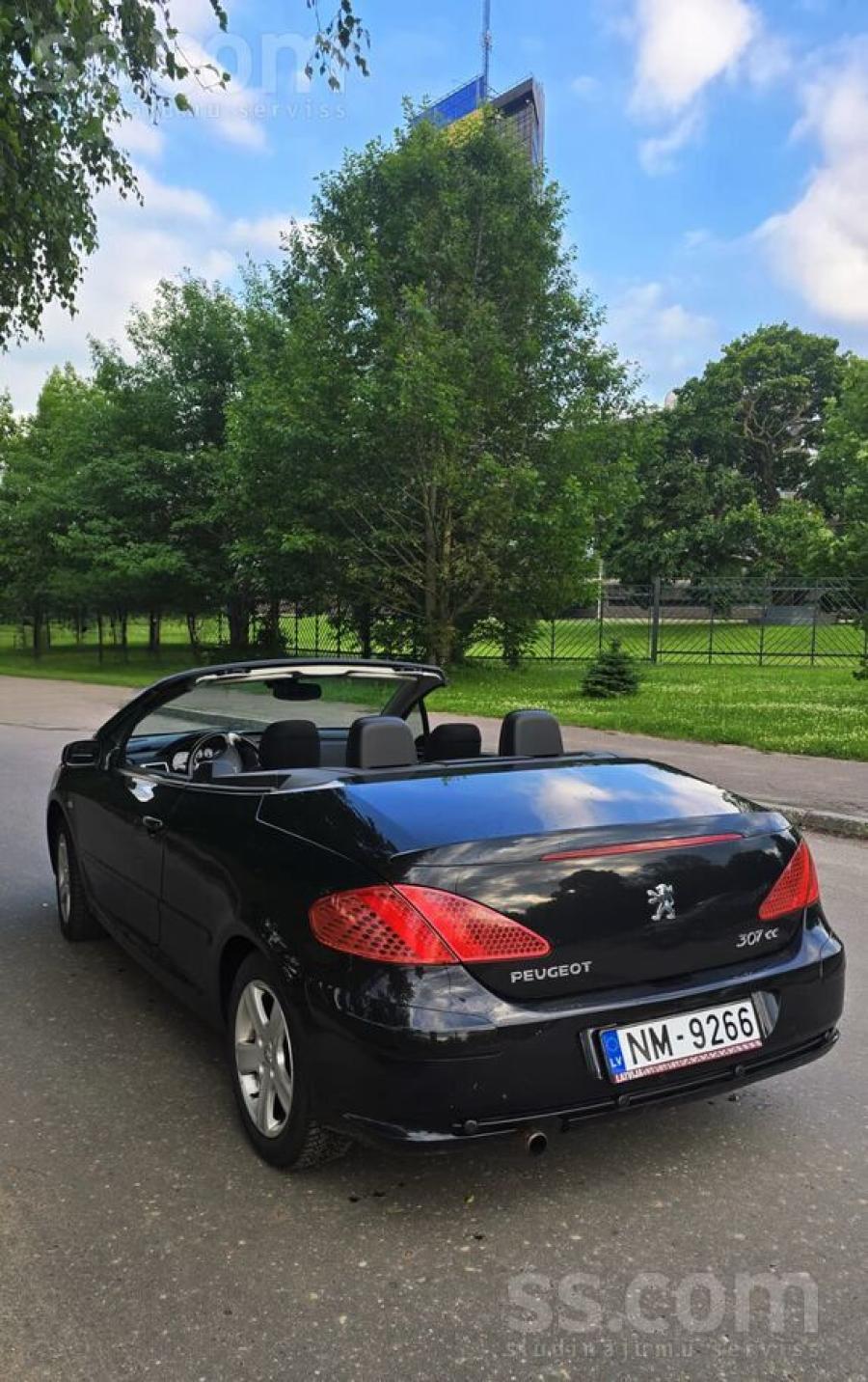 Melns Peugeot 307 2005 Rīga, ar dzinēja tilpumu 2.00 L un nobraukumu 188 tūkst. km par 2300 €, foto 6 vietnē AUTOMOTO.COM.LV