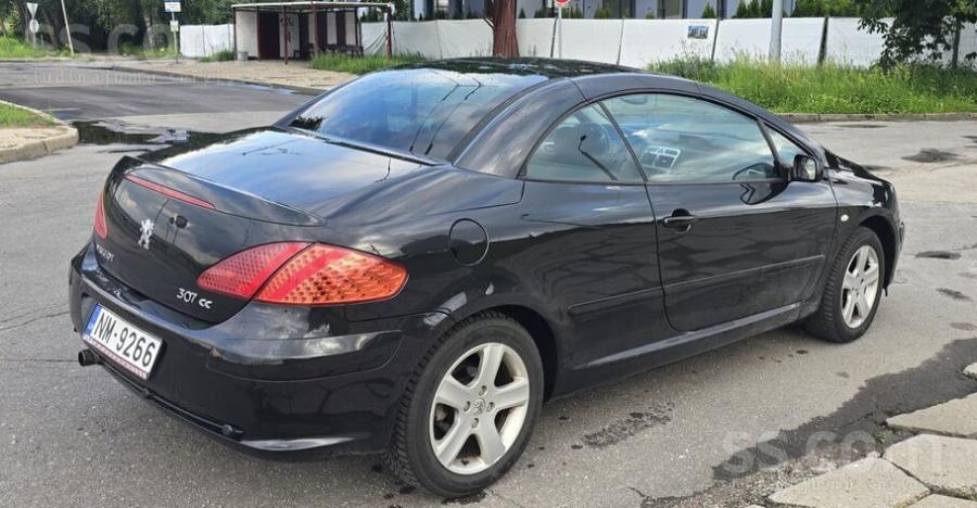 Melns Peugeot 307 2005 Rīga, ar dzinēja tilpumu 2.00 L un nobraukumu 188 tūkst. km par 2300 €, foto 8 vietnē AUTOMOTO.COM.LV