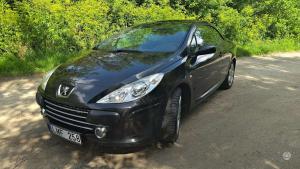Black Peugeot 307 2005 in Vilnius, with an engine capacity of 1.59 L and mileage of 150 thousand km for 2100 €, photo 9 on AUTOMOTO.COM.LV