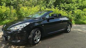 Black Peugeot 307 2005 in Vilnius, with an engine capacity of 1.59 L and mileage of 150 thousand km for 2100 €, photo 10 on AUTOMOTO.COM.LV