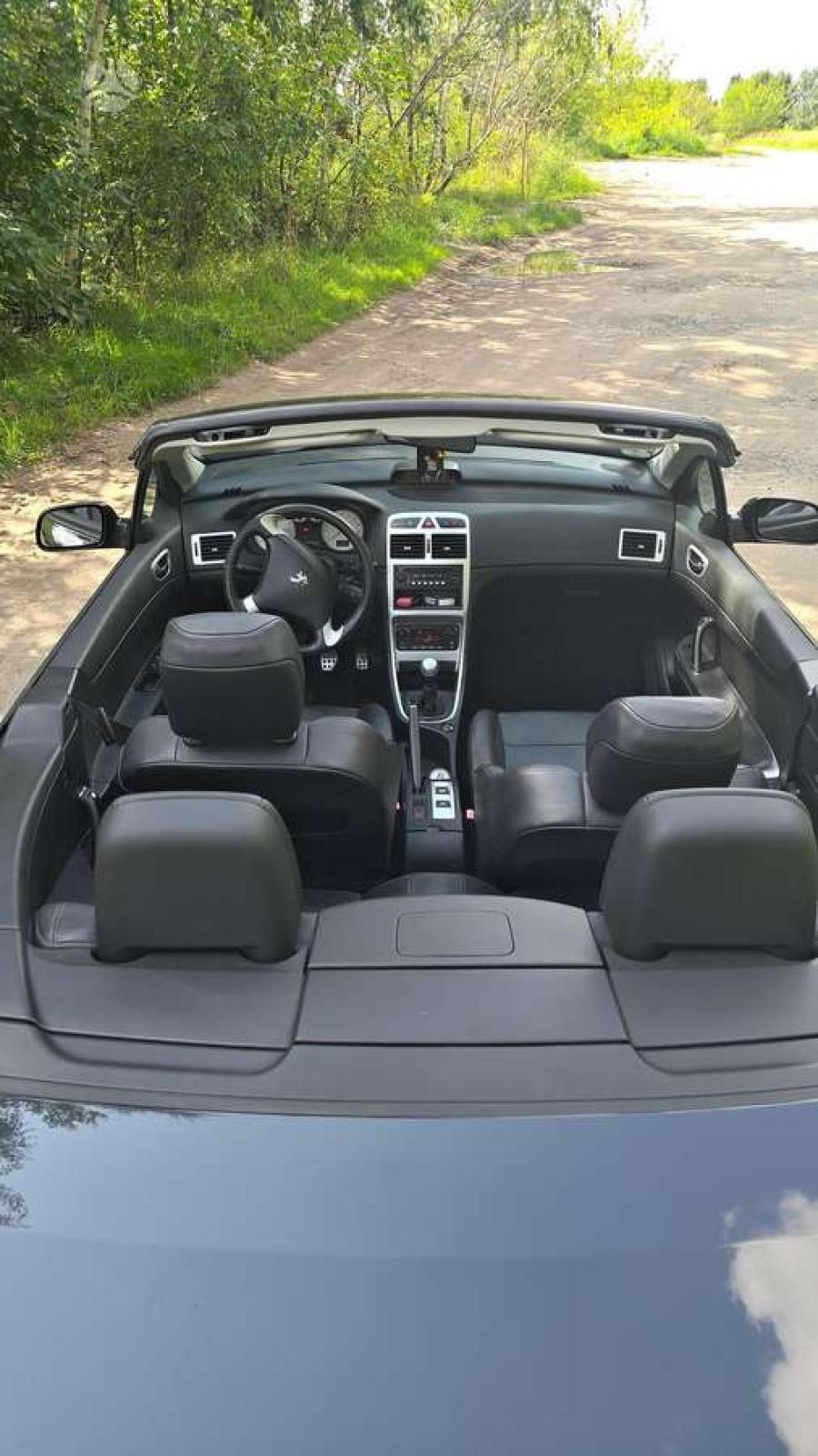 Black Peugeot 307 2005 in Vilnius, with an engine capacity of 1.59 L and mileage of 150 thousand km for 2100 €, photo 19 on AUTOMOTO.COM.LV