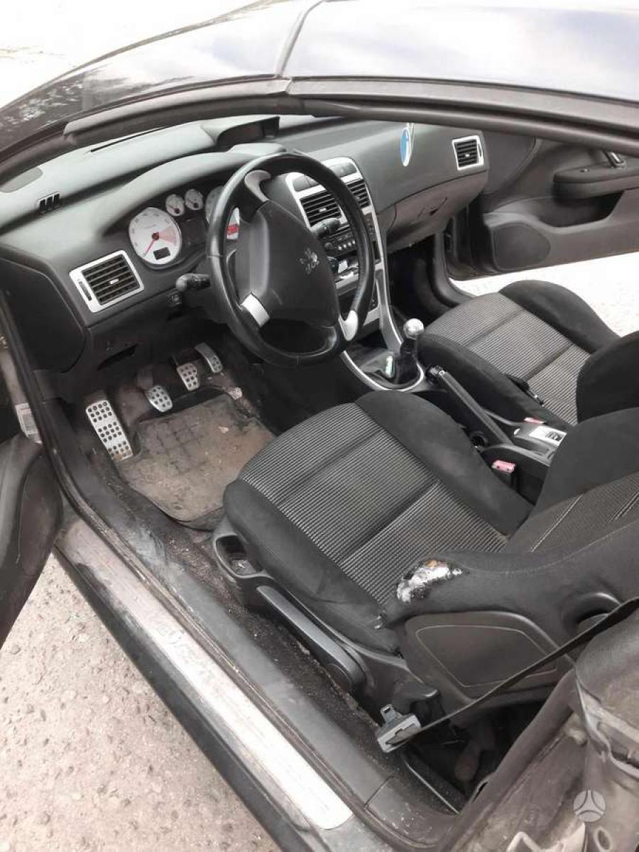 Melns Peugeot 307 2005 Viļņa, ar dzinēja tilpumu 2.00 L un nobraukumu 230 tūkst. km par 600 €, foto 10 vietnē AUTOMOTO.COM.LV