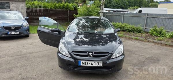 Black Peugeot 307 2005 in Jurmala, with an engine capacity of 2.00 L and mileage of 320 thousand km for 1200 €, photo 1 on AUTOMOTO.COM.LV