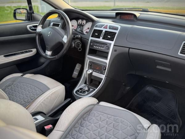 Black Peugeot 307 2006 in Riga, with an engine capacity of 2.00 L and mileage of 234 thousand km for 3000 €, photo 11 on AUTOMOTO.COM.LV