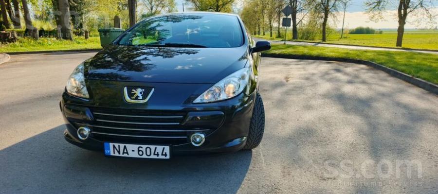 Black Peugeot 307 2007 in Jelgava, with an engine capacity of 2.00 L and mileage of 224 thousand km for 2950 €, photo 9 on AUTOMOTO.COM.LV