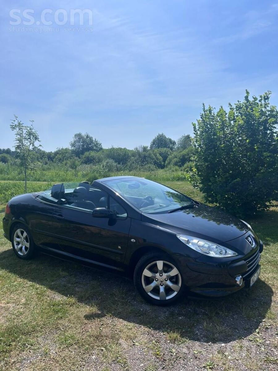 Black Peugeot 307 2007 in Daugavpils, with an engine capacity of 2.00 L and mileage of 220 thousand km for 2100 €, photo 1 on AUTOMOTO.COM.LV