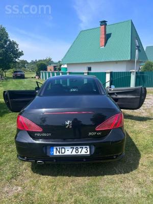 Black Peugeot 307 2007 in Daugavpils, with an engine capacity of 2.00 L and mileage of 220 thousand km for 2100 €, photo 7 on AUTOMOTO.COM.LV