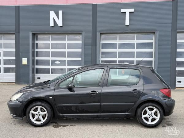 Black Peugeot 307 2002 in Panevezys, with an engine capacity of 2.00 L and mileage of 380 thousand km for 550 €, photo 3 on AUTOMOTO.COM.LV