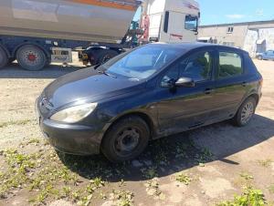 Черный Пежо 307 2003 в Паневежис, объемом двигателя 2.00 л и пробегом 300 тыс. км за 320 €, фото 3 на AUTOMOTO.COM.LV