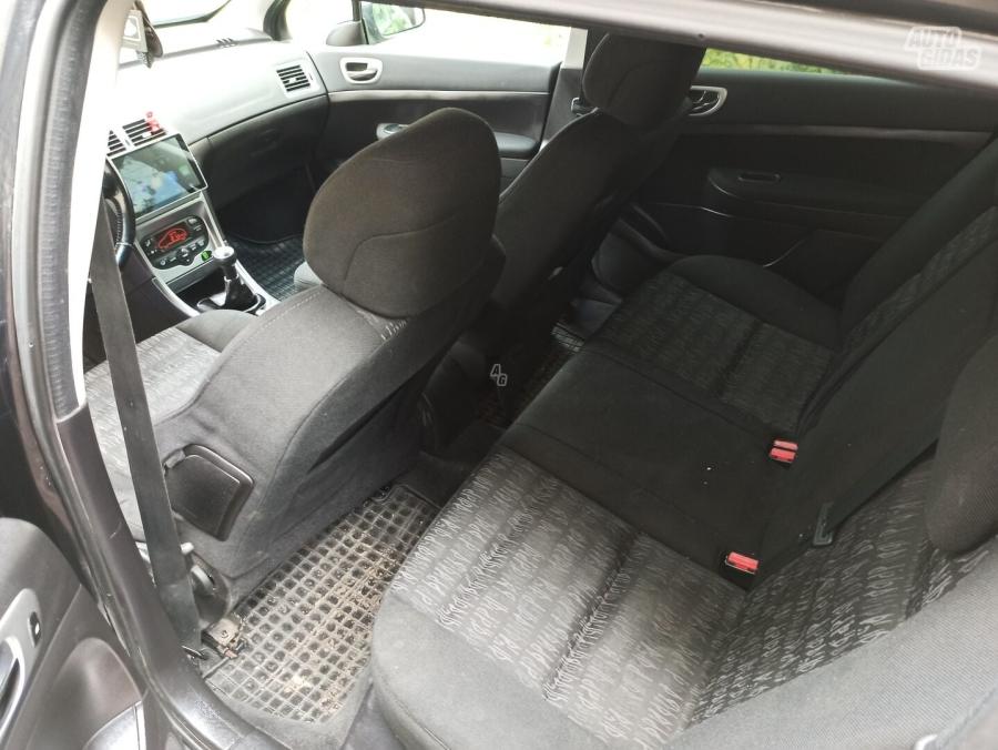 Black Peugeot 307 2004 in Vilnius, with an engine capacity of 2.00 L and mileage of 304 thousand km for 700 €, photo 12 on AUTOMOTO.COM.LV