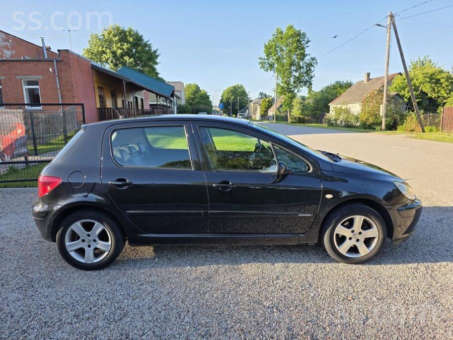 Melns Peugeot 307 2004 Ventspils, ar dzinēja tilpumu 2.00 L un nobraukumu 264 tūkst. km par 1200 €, foto 6 vietnē AUTOMOTO.COM.LV