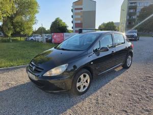 Черный Пежо 307 2004 в Вентспилс, объемом двигателя 2.00 л и пробегом 264 тыс. км за 1200 €, фото  на AUTOMOTO.COM.LV