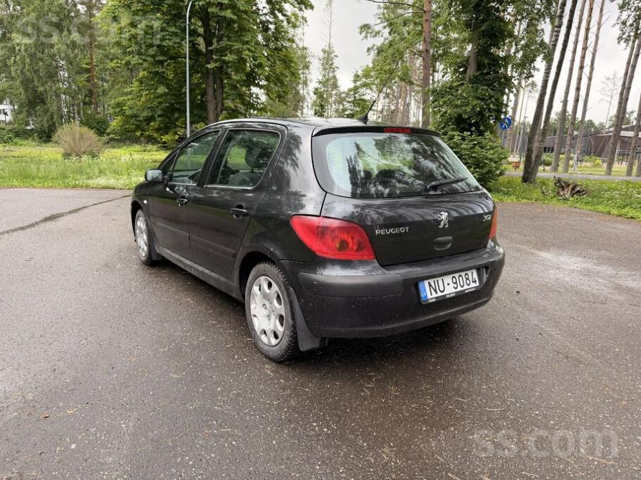Melns Peugeot 307 2004 Jūrmala, ar dzinēja tilpumu 1.40 L un nobraukumu 308 tūkst. km par 600 €, foto 5 vietnē AUTOMOTO.COM.LV