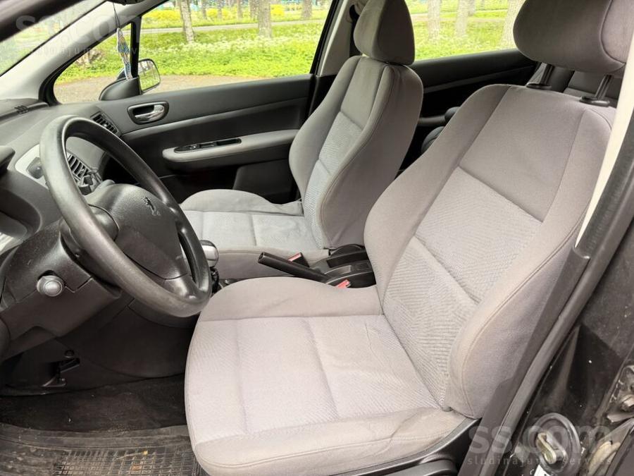 Melns Peugeot 307 2004 Jūrmala, ar dzinēja tilpumu 1.40 L un nobraukumu 308 tūkst. km par 600 €, foto 6 vietnē AUTOMOTO.COM.LV