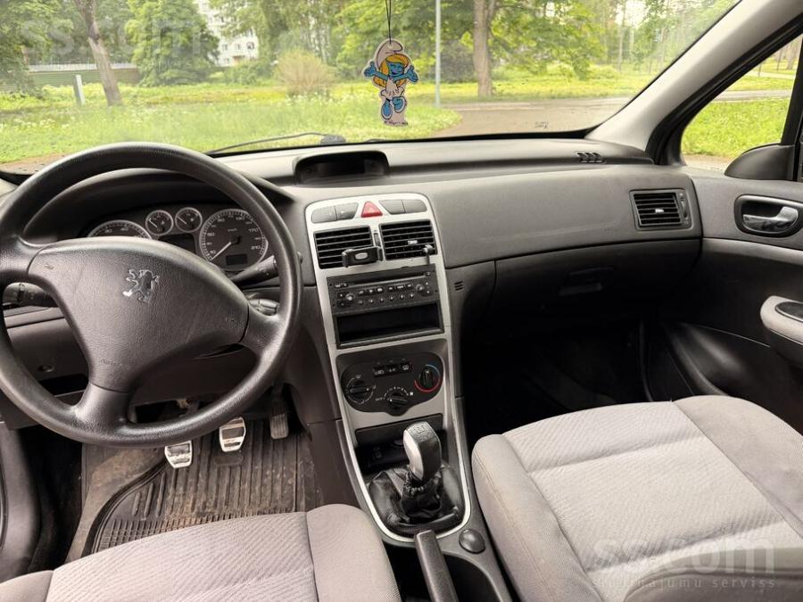 Melns Peugeot 307 2004 Jūrmala, ar dzinēja tilpumu 1.40 L un nobraukumu 308 tūkst. km par 600 €, foto 8 vietnē AUTOMOTO.COM.LV