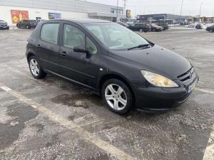 Black Peugeot 307 2005 in Kaunas, with an engine capacity of 1.60 L and mileage of 214 thousand km for 1550 €, photo 2 on AUTOMOTO.COM.LV