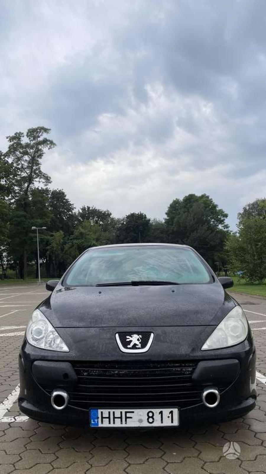 Melns Peugeot 307 2006 Kauņa, ar dzinēja tilpumu 1.56 L un nobraukumu 305 tūkst. km par 1100 €, foto 7 vietnē AUTOMOTO.COM.LV