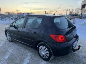 Black Peugeot 307 2007 in Silute, with an engine capacity of 1.60 L and mileage of 250 thousand km for 1100 €, photo 5 on AUTOMOTO.COM.LV