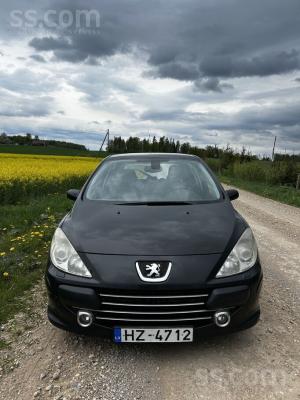 Black Peugeot 307 2007 in Riga, with an engine capacity of 1.60 L and mileage of 173 thousand km for 1950 €, photo  on AUTOMOTO.COM.LV