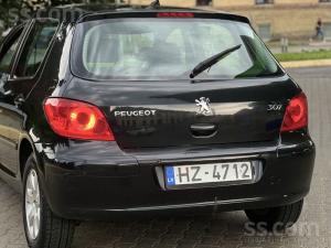 Black Peugeot 307 2007 in Riga, with an engine capacity of 1.60 L and mileage of 169 thousand km for 1750 €, photo 6 on AUTOMOTO.COM.LV