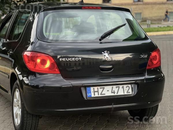 Melns Peugeot 307 2007 Rīga, ar dzinēja tilpumu 1.60 L un nobraukumu 169 tūkst. km par 1750 €, foto 5 vietnē AUTOMOTO.COM.LV