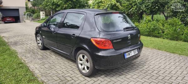 Melns Peugeot 307 2007 Kauņa, ar dzinēja tilpumu 1.60 L un nobraukumu 294 tūkst. km par 1000 €, foto 4 vietnē AUTOMOTO.COM.LV