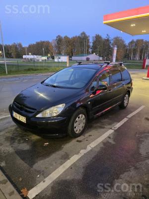 Melns Peugeot 307 2002 Rīga, ar dzinēja tilpumu 1.60 L un nobraukumu 285 tūkst. km par 1100 €, foto 11 vietnē AUTOMOTO.COM.LV