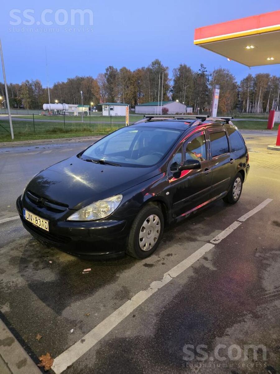 Melns Peugeot 307 2002 Rīga, ar dzinēja tilpumu 1.60 L un nobraukumu 285 tūkst. km par 1100 €, foto 11 vietnē AUTOMOTO.COM.LV