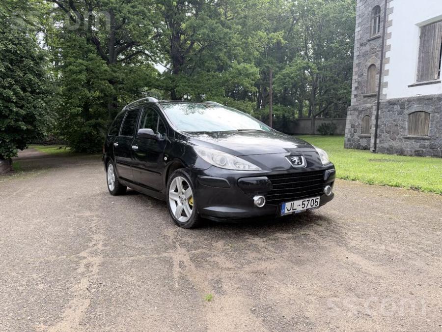 Melns Peugeot 307 2006 Gulbene, ar dzinēja tilpumu 1.60 L un nobraukumu 327 tūkst. km par 1300 €, foto 1 vietnē AUTOMOTO.COM.LV