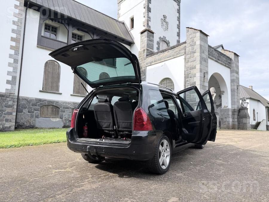 Melns Peugeot 307 2006 Gulbene, ar dzinēja tilpumu 1.60 L un nobraukumu 327 tūkst. km par 1300 €, foto 6 vietnē AUTOMOTO.COM.LV