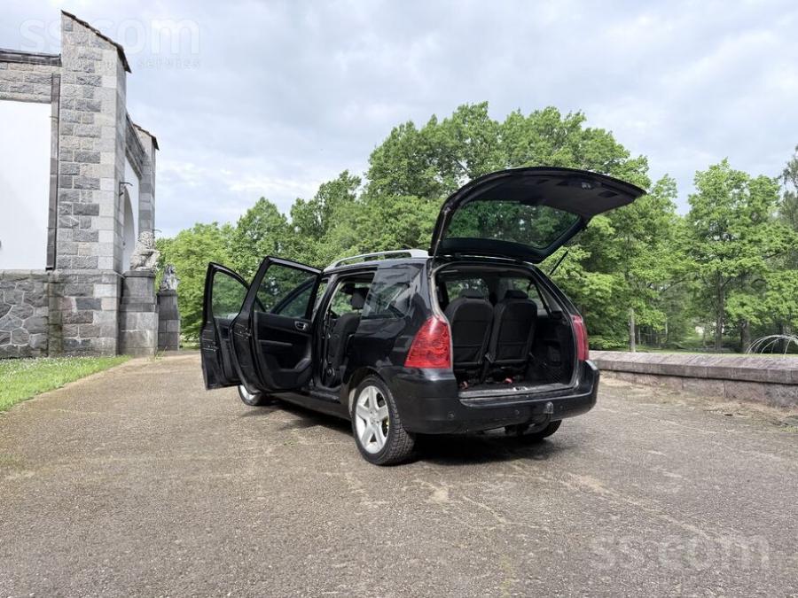 Melns Peugeot 307 2006 Gulbene, ar dzinēja tilpumu 1.60 L un nobraukumu 327 tūkst. km par 1300 €, foto 7 vietnē AUTOMOTO.COM.LV