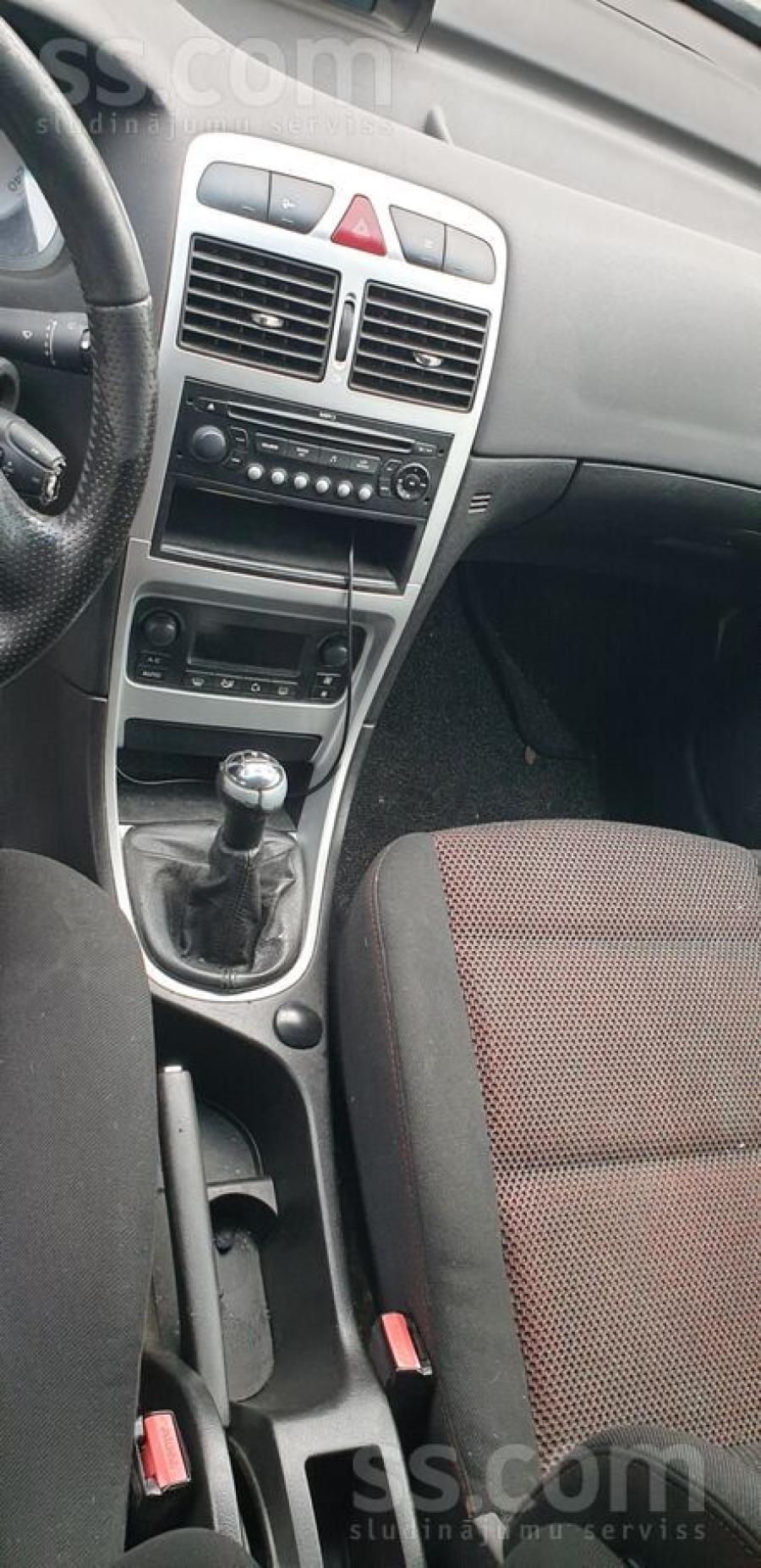 Melns Peugeot 307 2006 Ventspils, ar dzinēja tilpumu 1.60 L un nobraukumu 349 tūkst. km par 450 €, foto 7 vietnē AUTOMOTO.COM.LV