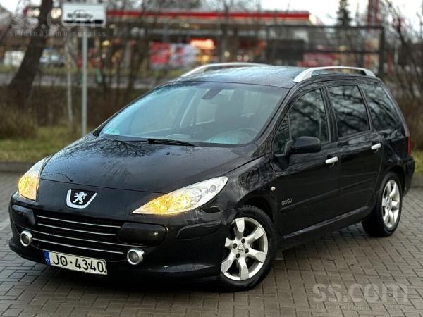 Black Peugeot 307 2008 in Jelgava, with an engine capacity of 2.00 L and mileage of 0 thousand km for 1650 €, photo 1 on AUTOMOTO.COM.LV