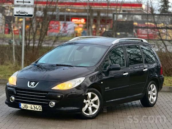 Black Peugeot 307 2008 in Jelgava, with an engine capacity of 2.00 L and mileage of 0 thousand km for 1650 €, photo 2 on AUTOMOTO.COM.LV